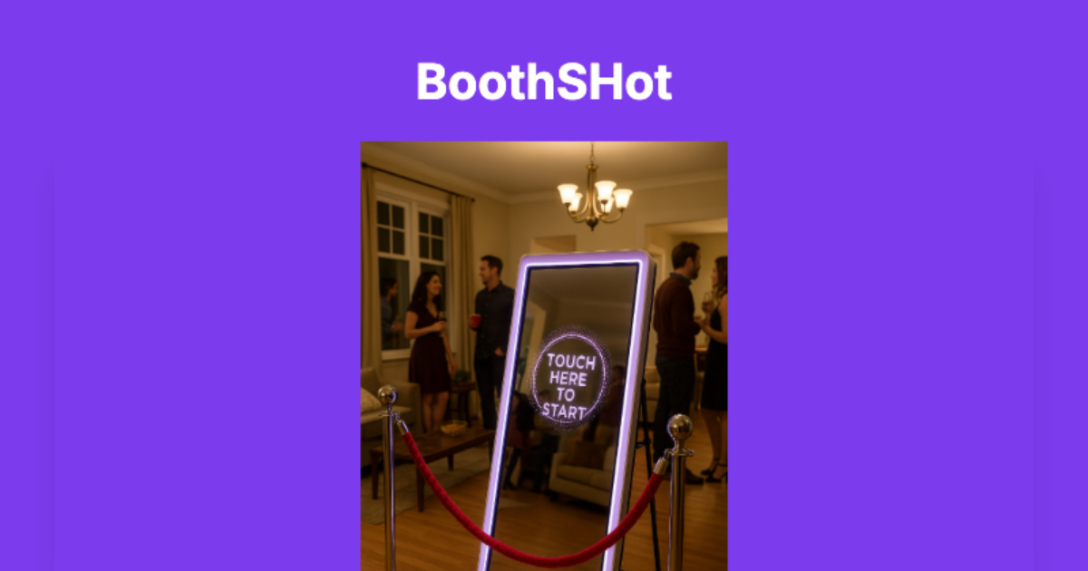 Premium Photo Booths | Mirror, 360°, Glam & More | Mission Viejo Rentals